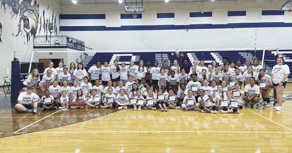 Paris Ladycats volleyball hosts successful summer camp | Paris Isd ...