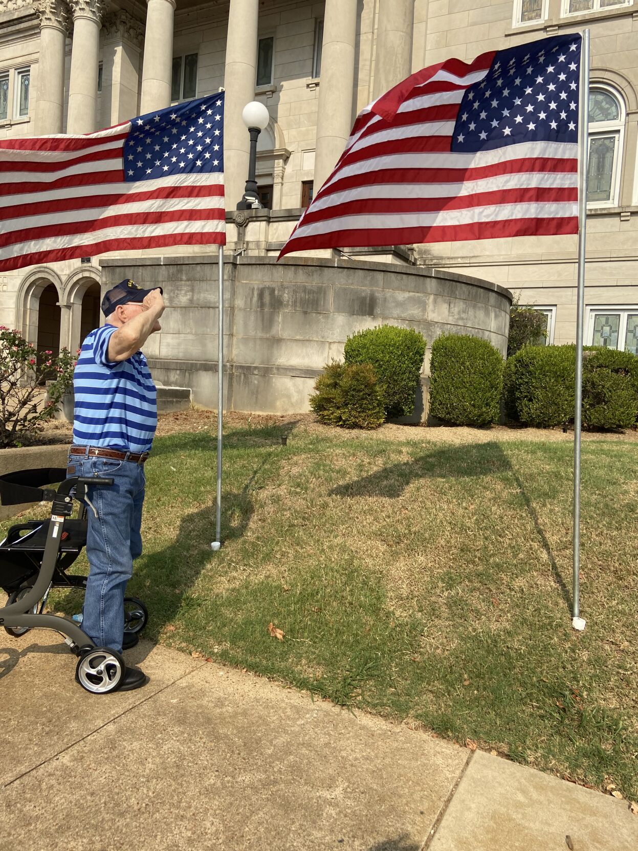 For God and Country: First Methodist Church joins Kiwanis flag program ...