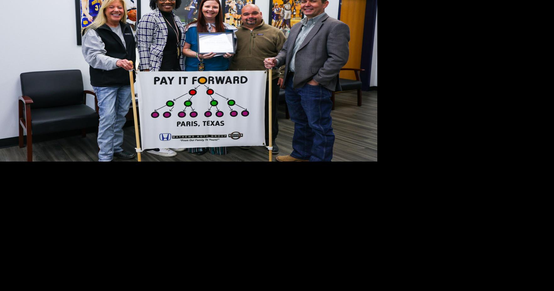 Paris ISD, Mathews Auto Group present December GROWL Awards to teachers ...