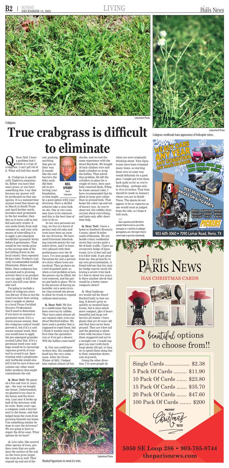 Page B02 | The Paris News | theparisnews.com