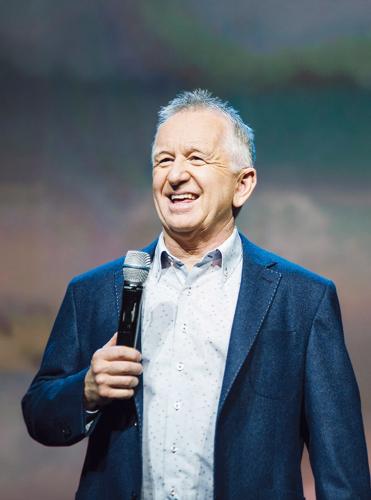 Ron James hits the Lindsay stage full tilt with new show