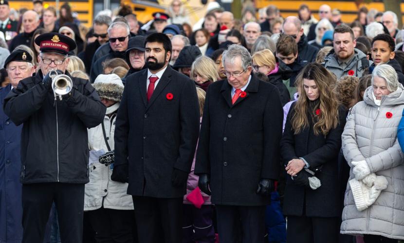 Peterborough marks Remembrance Day 2025