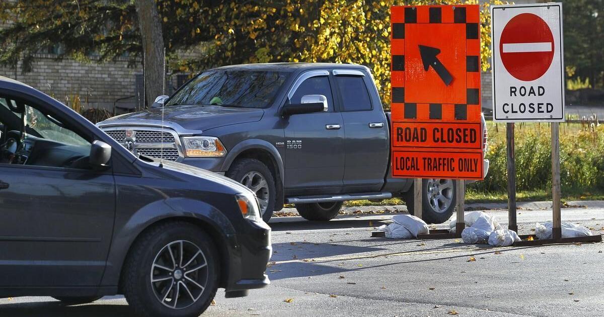 Another road closure at Parkhill and Armour in Peterborough’s East City