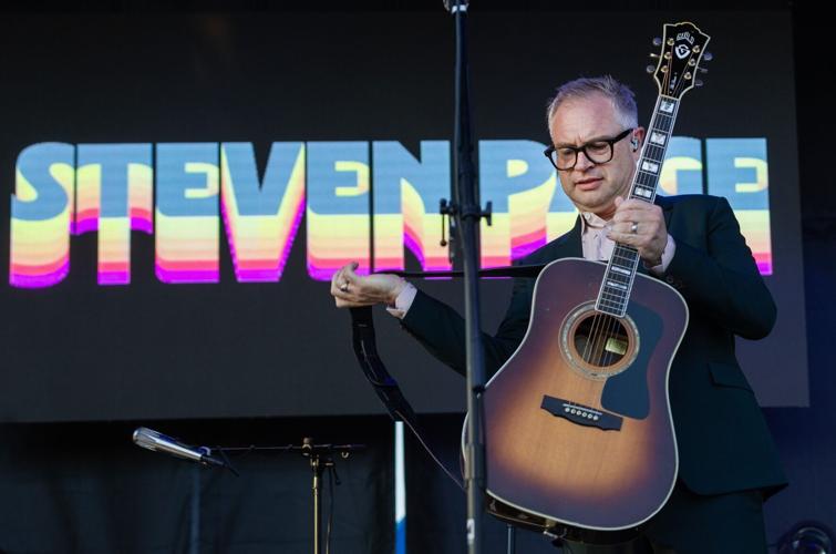 Steven Page rocks the stage at Peterborough Musicfest