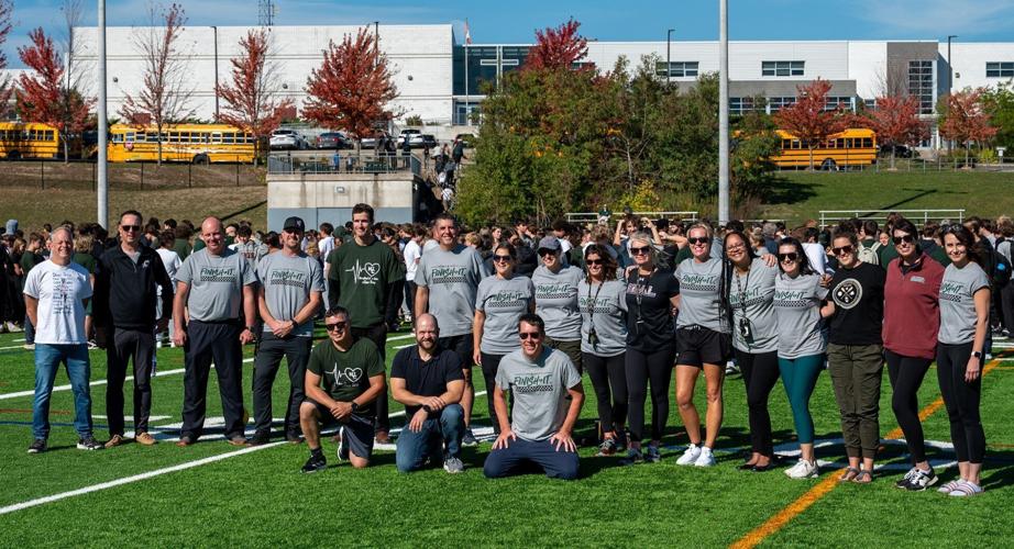Holy Cross staff go the distance in 50 km Terry Fox relay