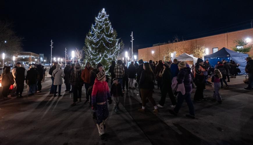 Lighting up the holidays at Quaker Foods City Square