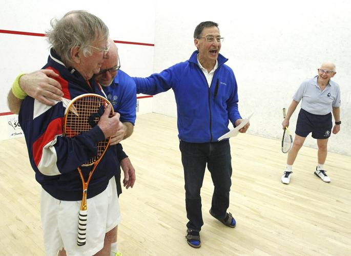 Ray Kerslake honoured for contribution to Peterborough squash