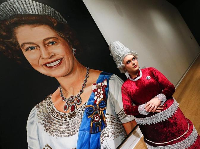 David Bierk’s Queen Elizabeth II portrait on display at Art Gallery of ...