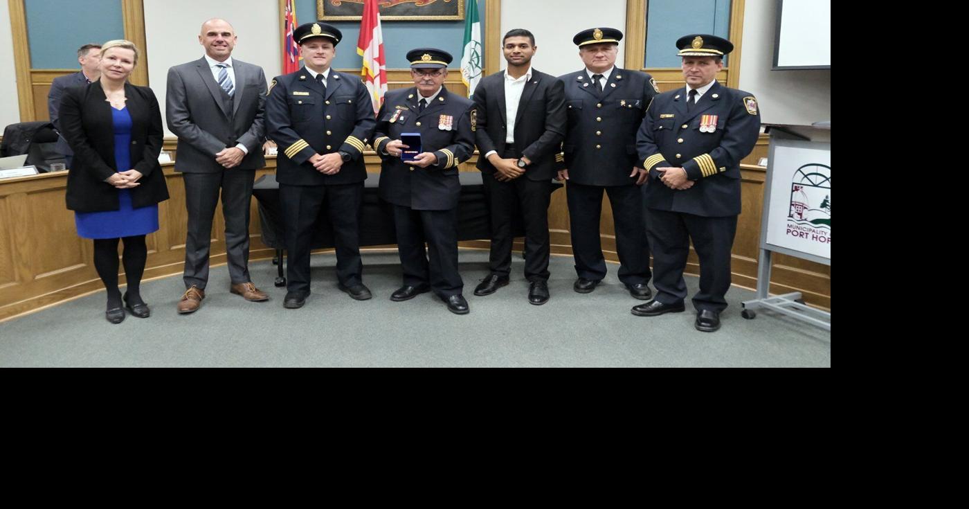 ‘Courageous, brave and selfless’: Port Hope firefighters honoured