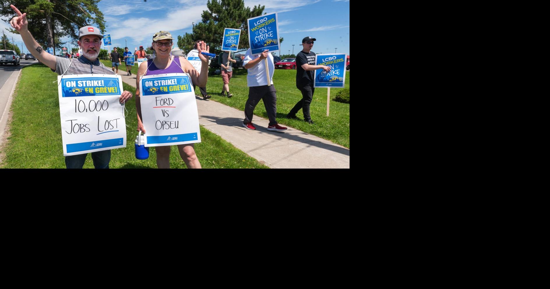 LCBO went on strike, Friday