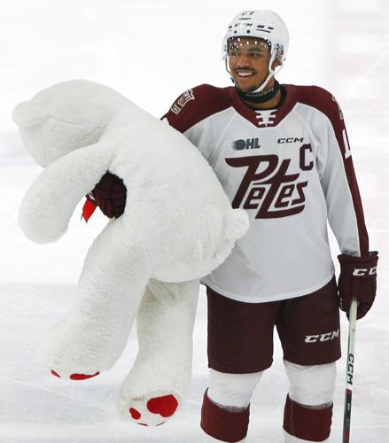 Petes lose to Bulldogs during Teddy Bear Toss Night