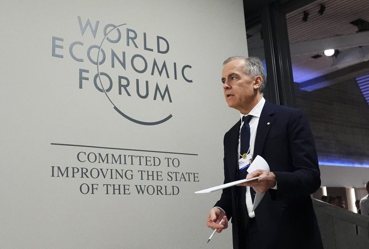 Mark Carney speech takes veiled aim at Donald Trump in Davos