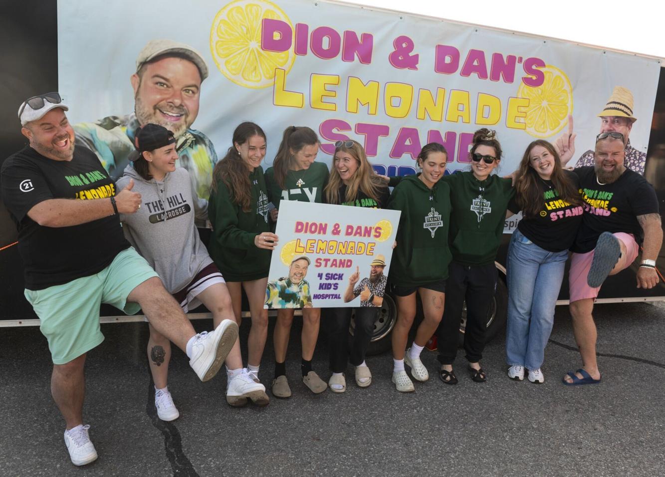 Peterborough lemonade stand raise funds for SickKids