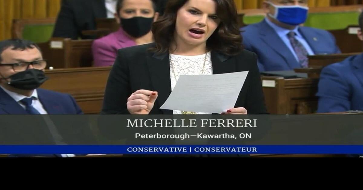 Peterborough-Kawartha MP Michelle Ferreri raises eyebrows by crediting ...