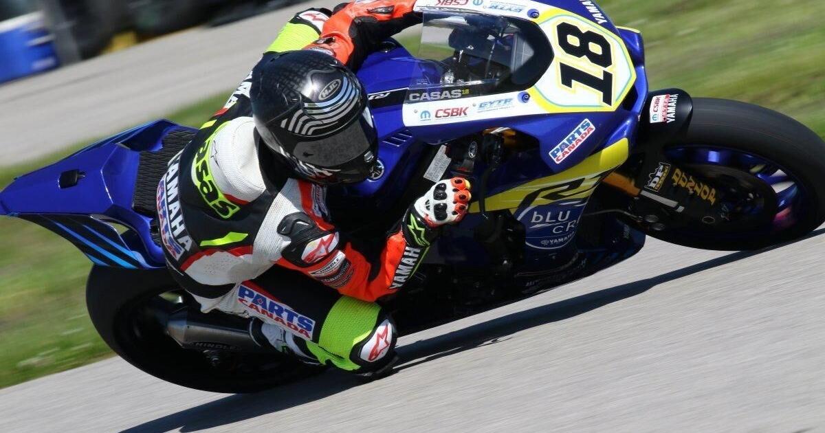 Peterborough area motorcycle racers Tomas Casas, Mack Weil racing at ...