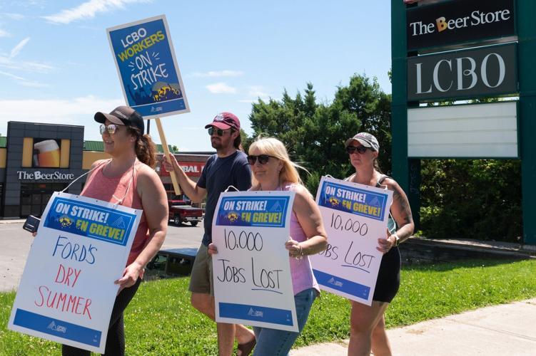 LCBO went on strike, Friday