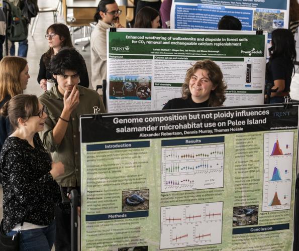 Environmental & Life Sciences research on display at Trent