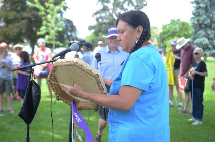 Action for Climate Justice rally draws crowd in Peterborough