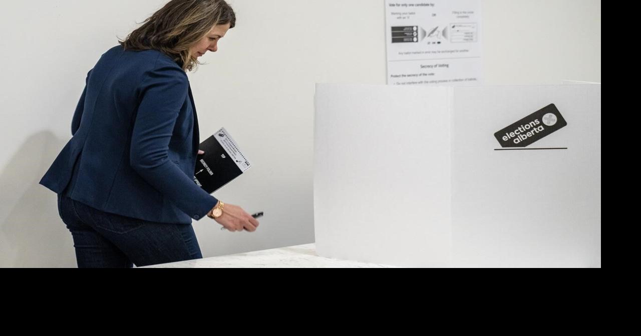 Danielle Smith and Rachel Notley cast votes in Calgary as Alberta ...