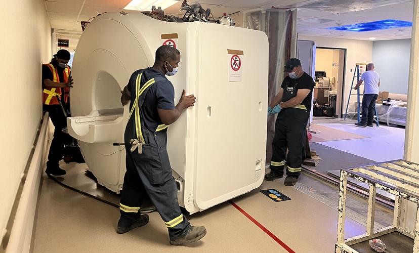 Ross Memorial Hospital celebrates arrival of new MRI machine