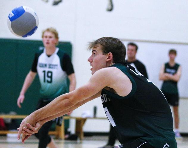 Eight straight titles for Adam Scott volleyball seniors