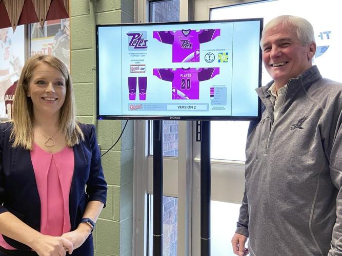 Peterborough Petes Pink in the Rink hits home for Doug Gibson, Meaghan Roy