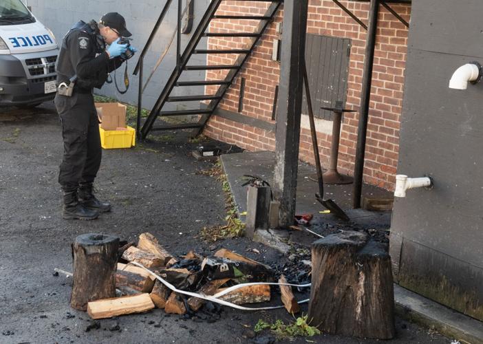 Arson investigation launched after shed fire at business
