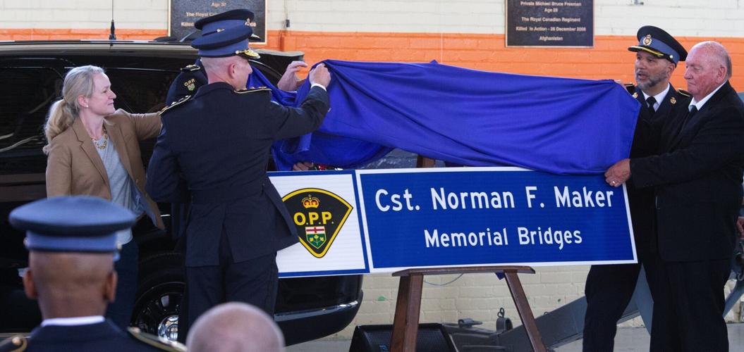 Bridge dedication to fallen Peterborough OPP officer