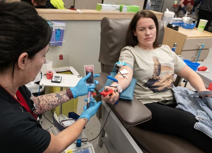 Peterborough police roll up sleeves for Holiday Blood Drive
