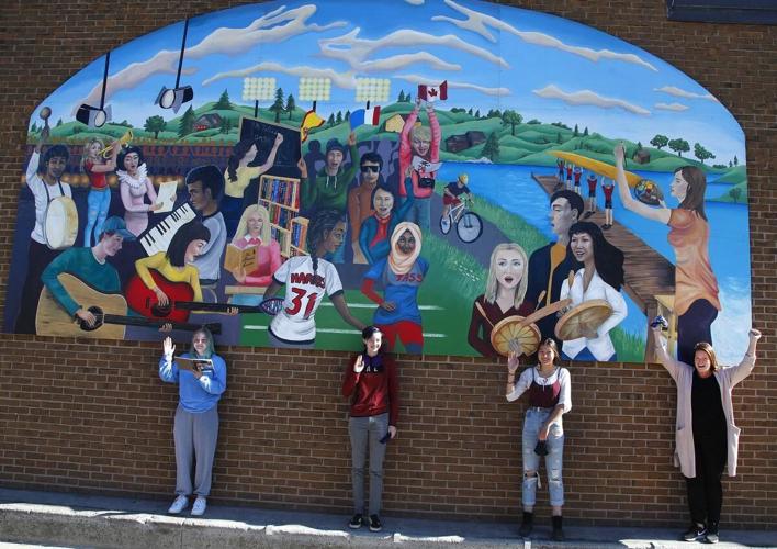New mural at Thomas A. Stewart Secondary School in Peterborough depicts ...