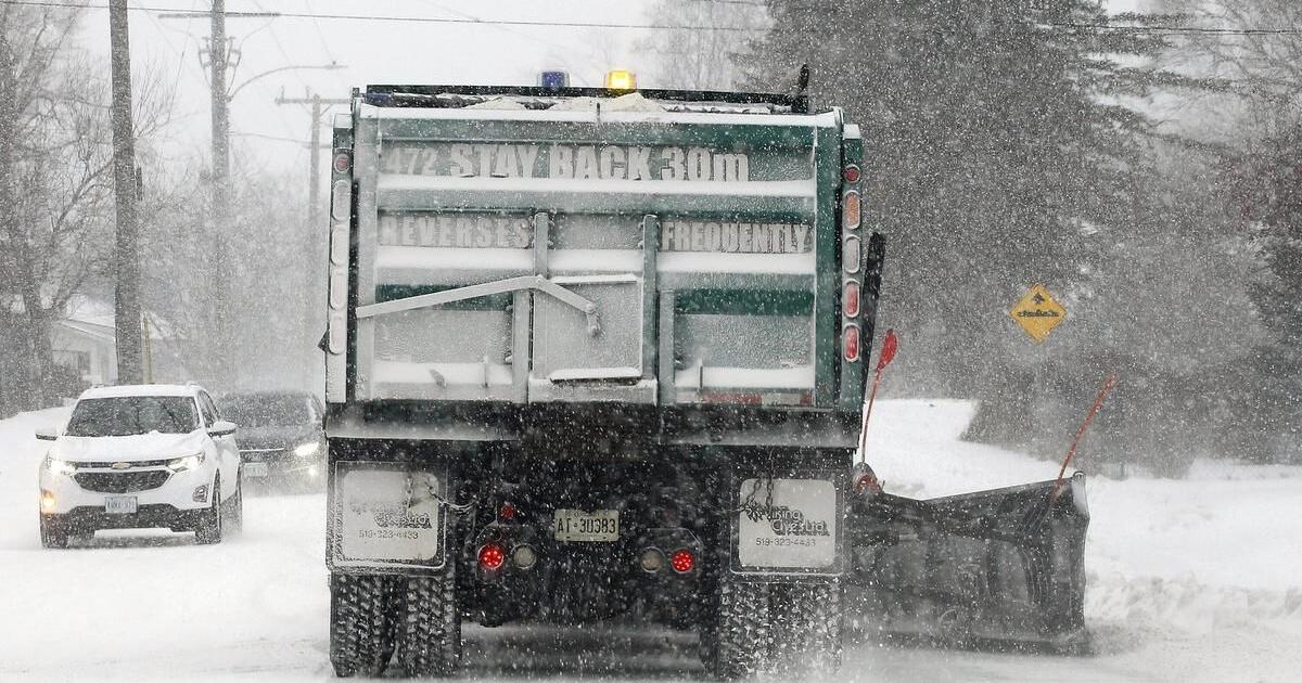 More snow in Peterborough area expected Friday afternoon