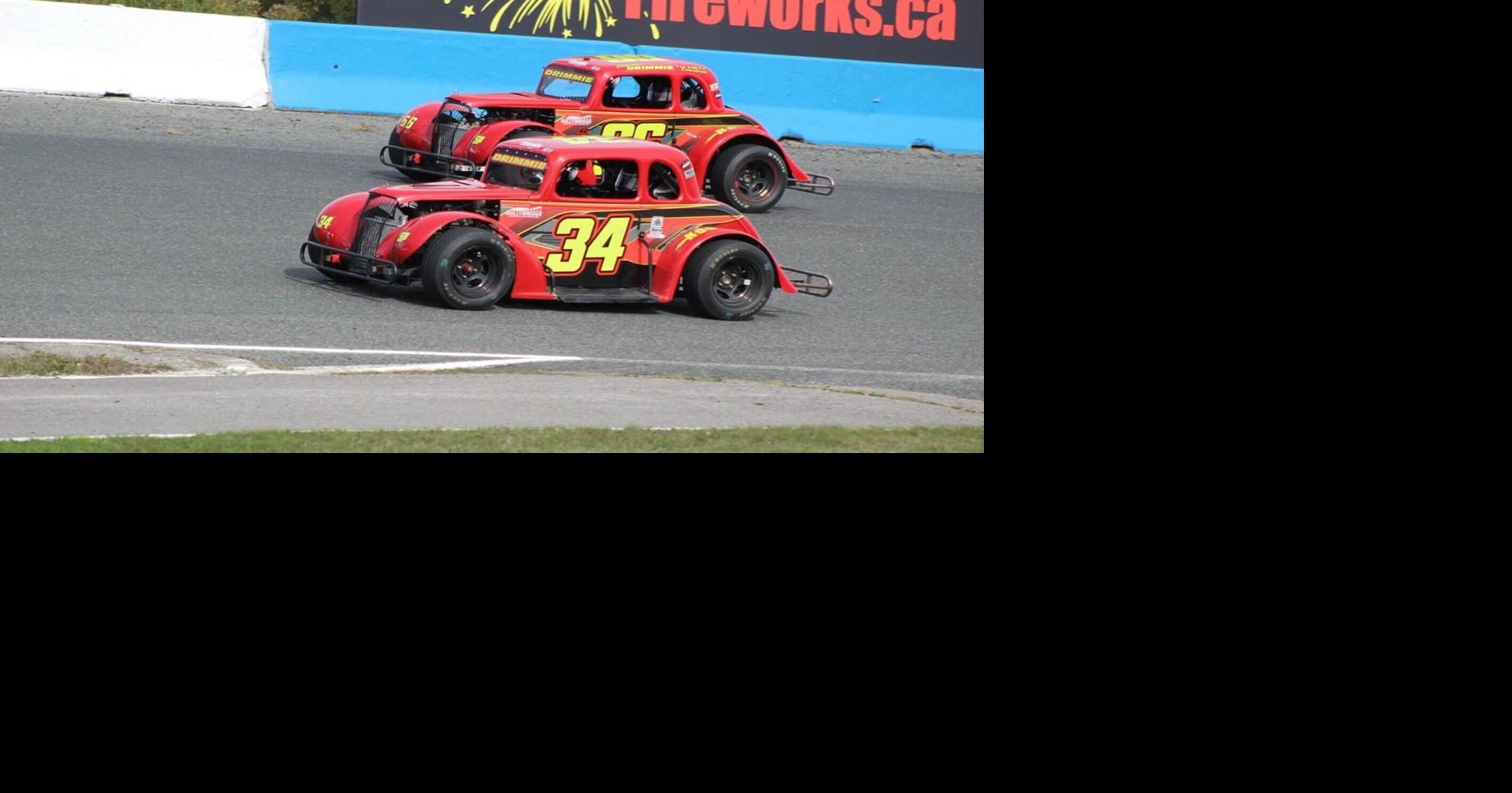 Green flag for opening night at Peterborough Speedway