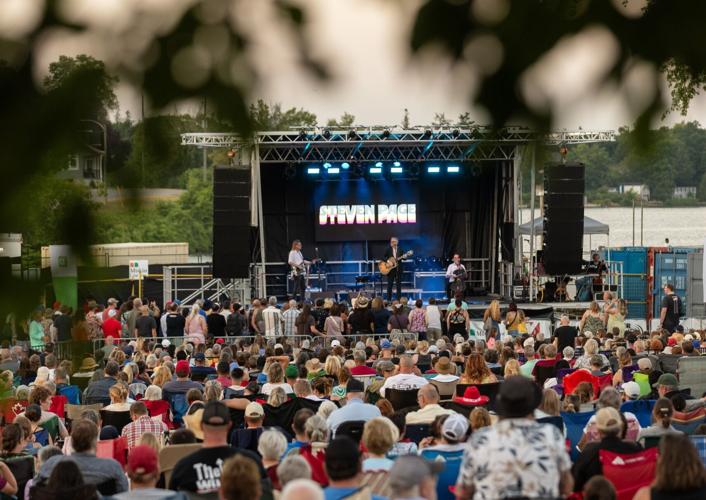 Steven Page rocks the stage at Peterborough Musicfest