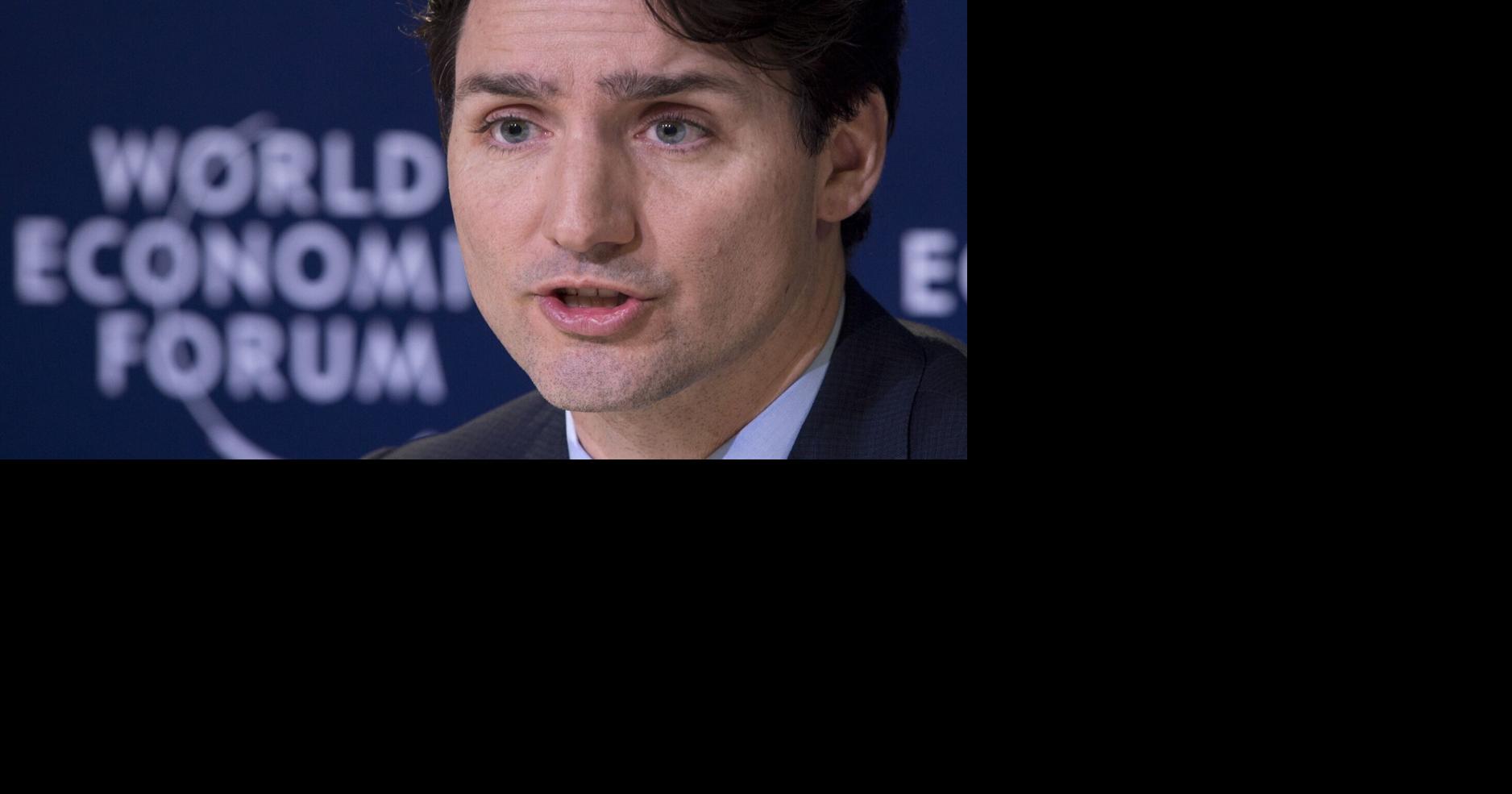 Justin Trudeau and Katy Perry attend World Economic Forum in Davos