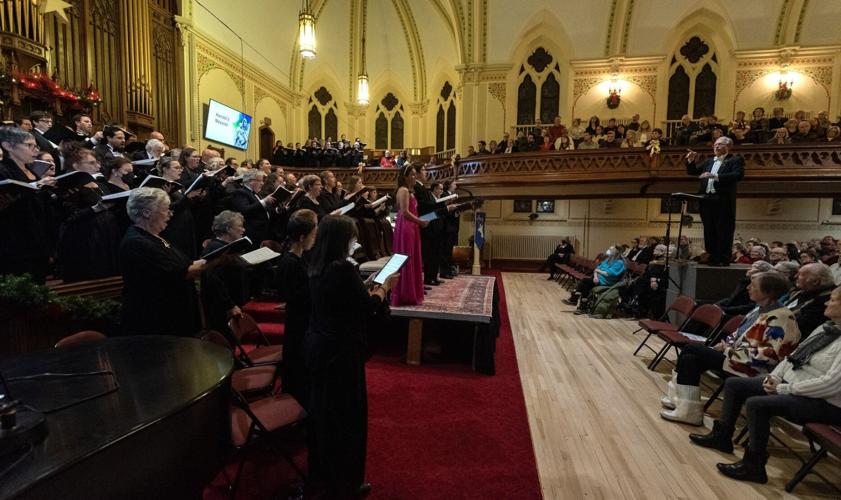 Syd Birrell takes his final bow with Peterborough Singers