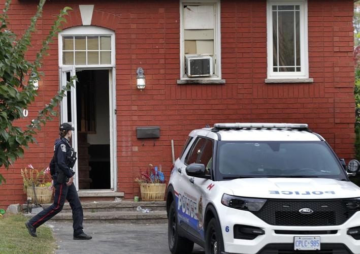 Police surround home on Towerhill Road in Peterborough
