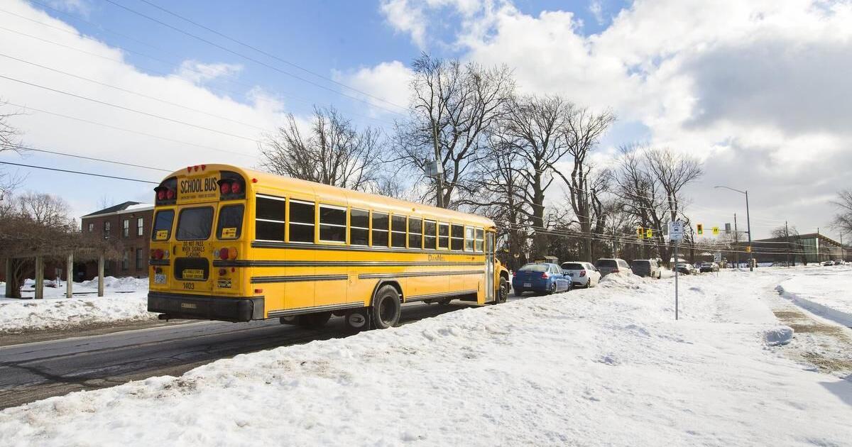 Some Peterborough school buses cancelled Tuesday