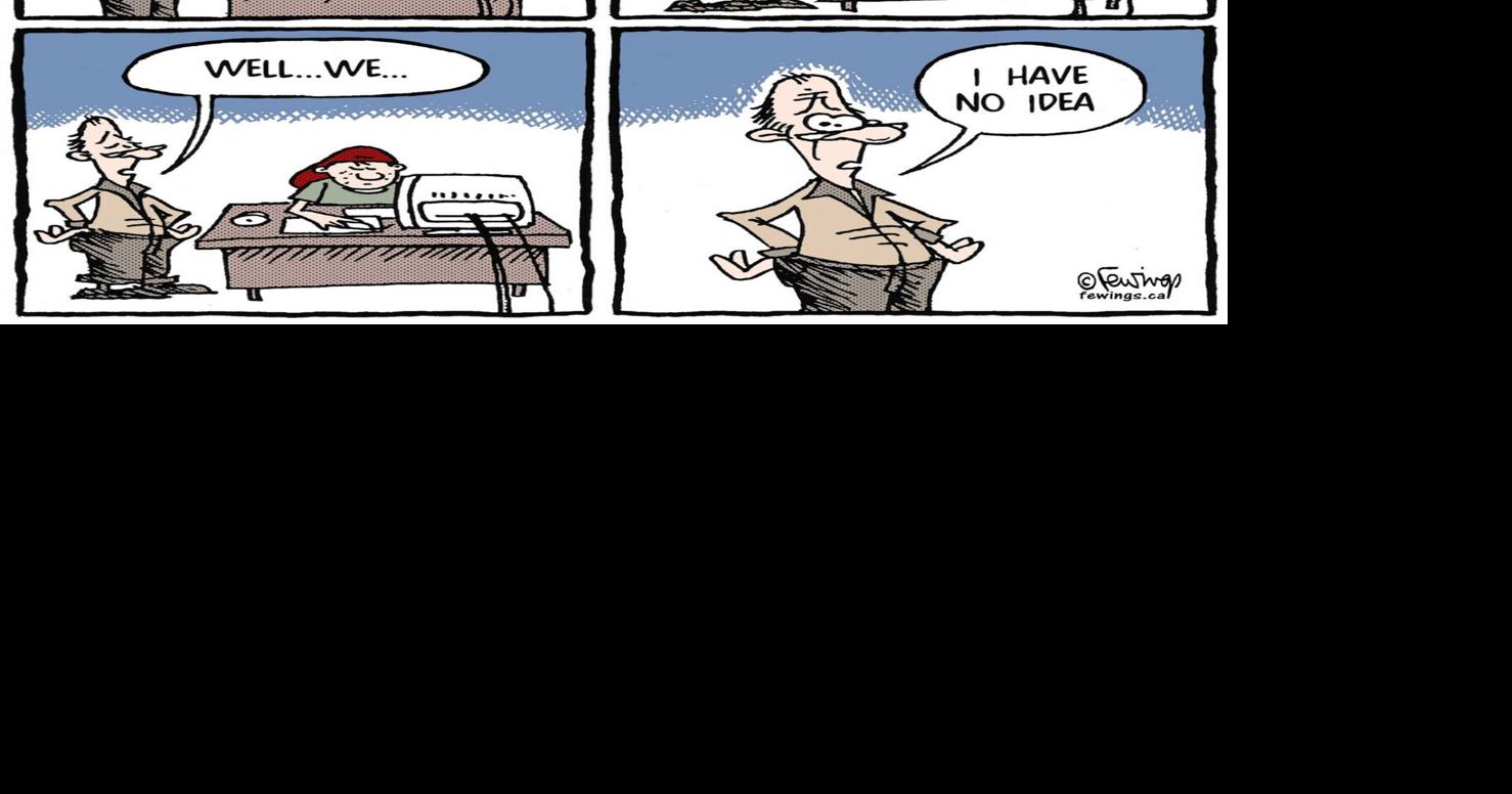 Editorial cartoon for Jan. 25