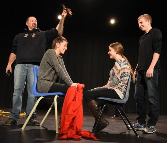 Sara sheds her locks and a few tears