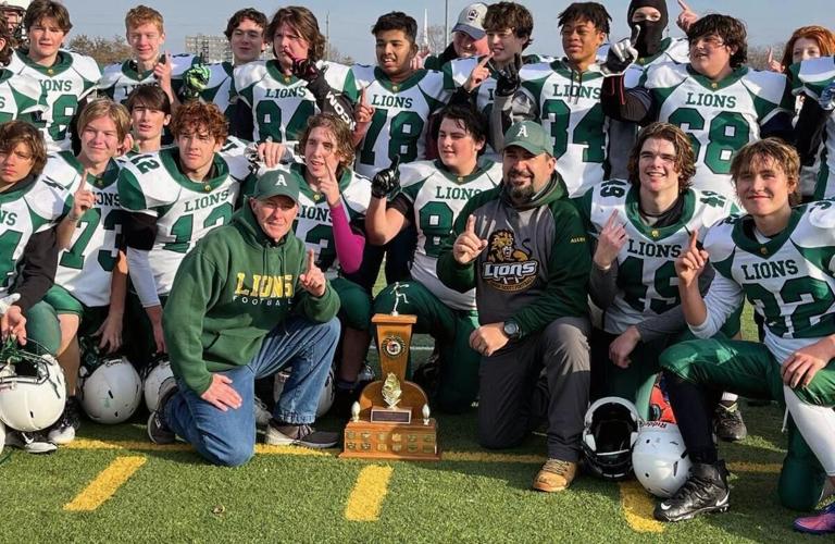 Adam Scott Junior Lions football team wins a close one over Bayside Red ...