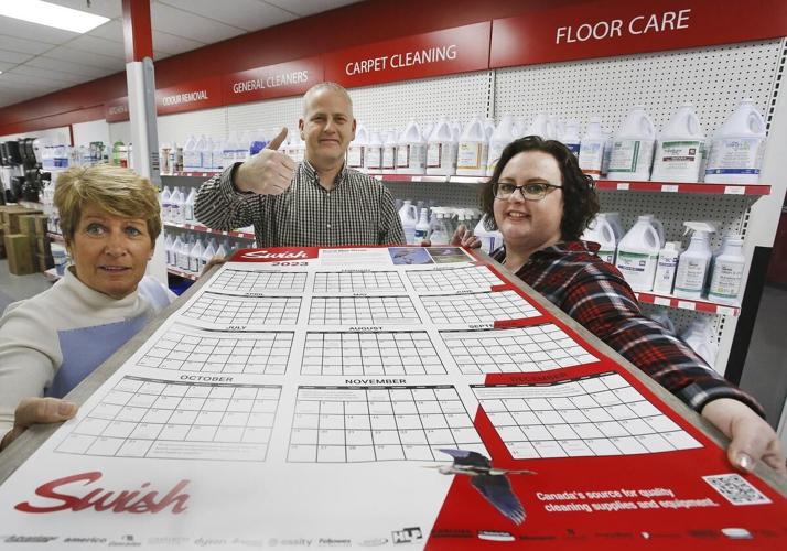 Photos: Peterborough’s new official bird on Swish Maintenance calendar