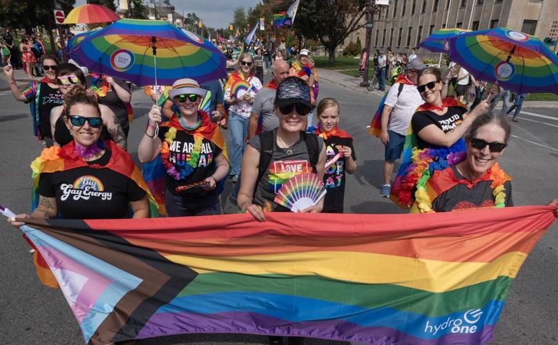 Pride celebrated in Peterborough with parade