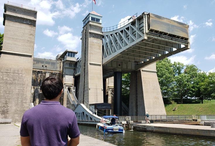 Descendants of Lift Lock engineer visit site more than 100 years later ...