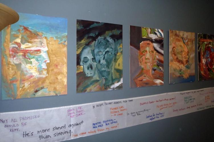 Marginalized people in Peterborough expressing themselves through art