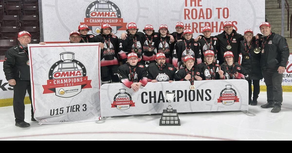 Otonabee U15 Wolves ‘on top of the mountain’ with OMHA title win