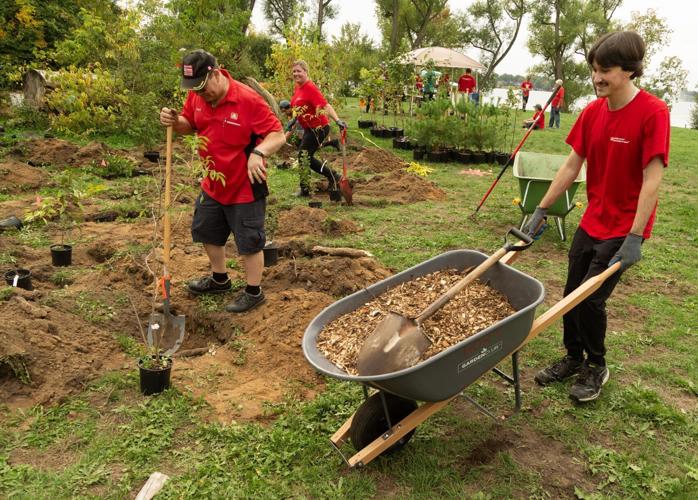 Merrett Home Hardware team beautifies Rogers Cove