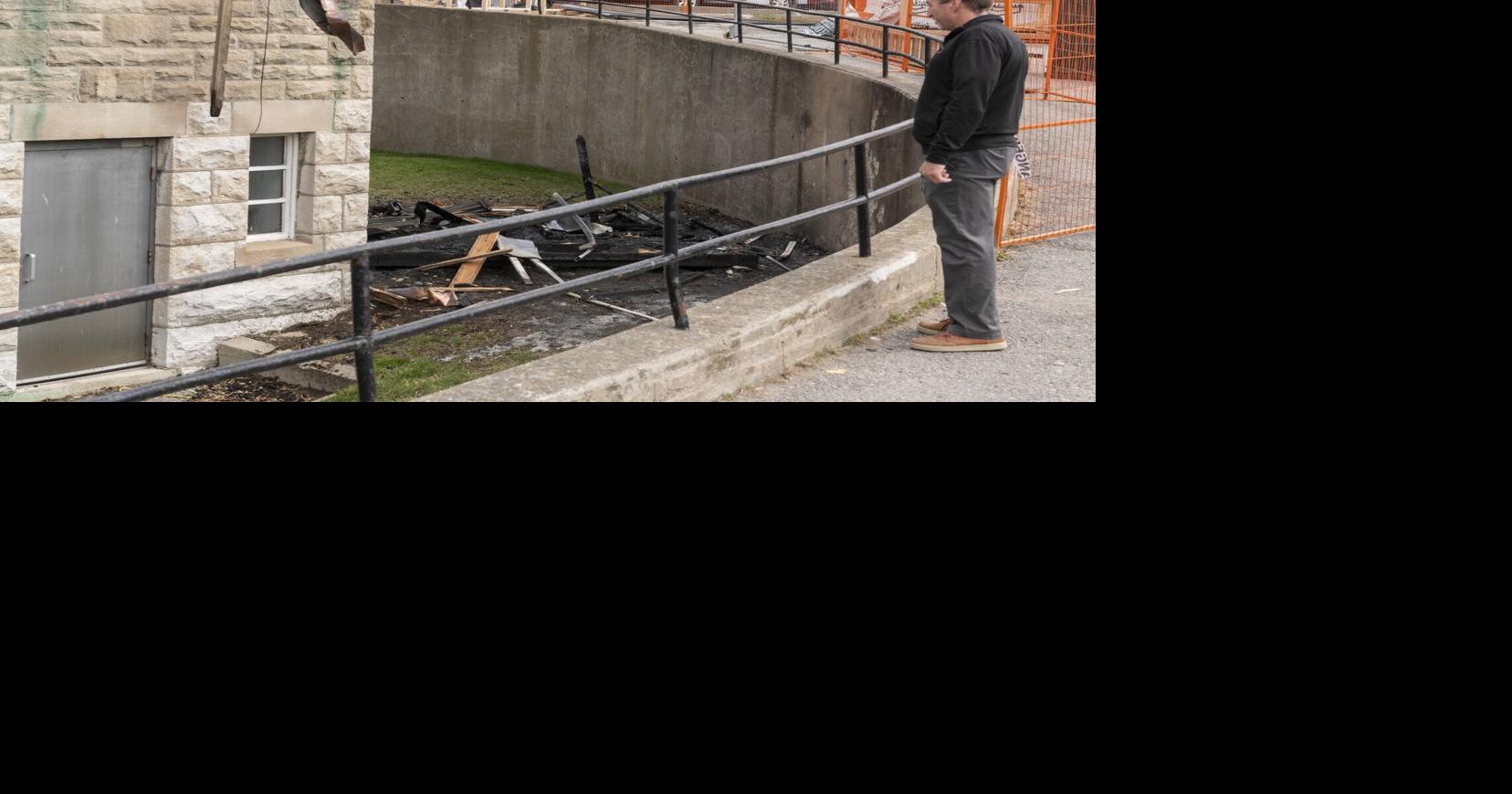 Fire damages Peterborough church