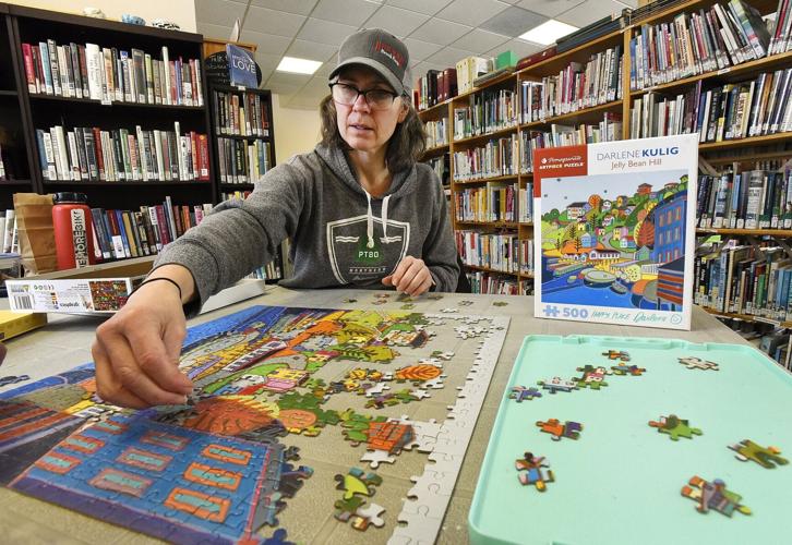 500-piece jigsaw competition hosted at Keene library
