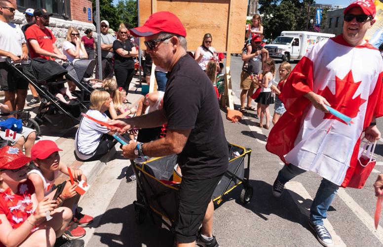 Canada’s birthday celebrated with a parade in downtown