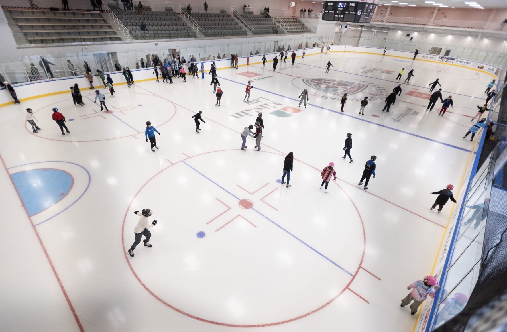 New twin-pad arena plays host to AAA tournament
